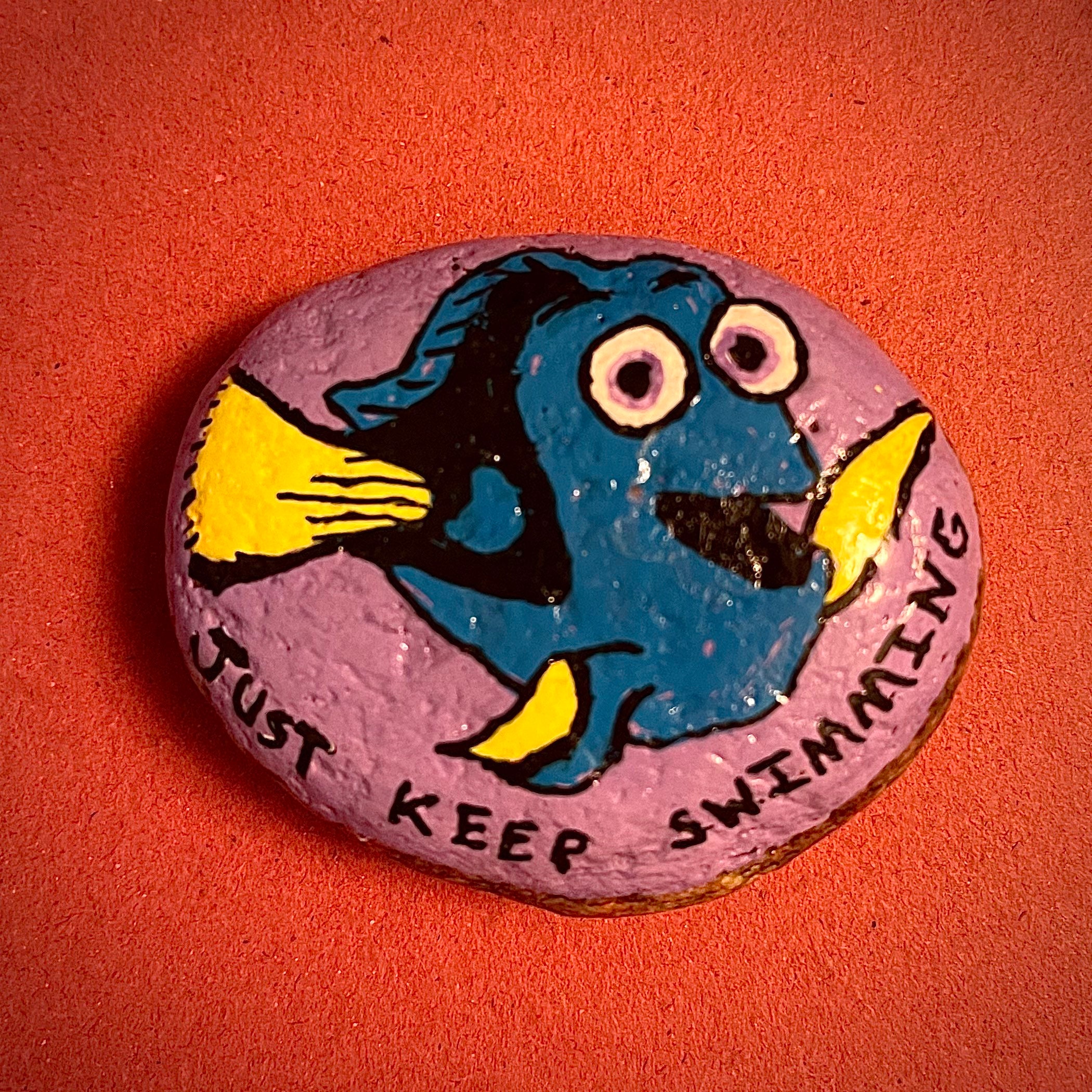 Finding Nemo Finding Dory Painted Rocks Set of 3 - Etsy