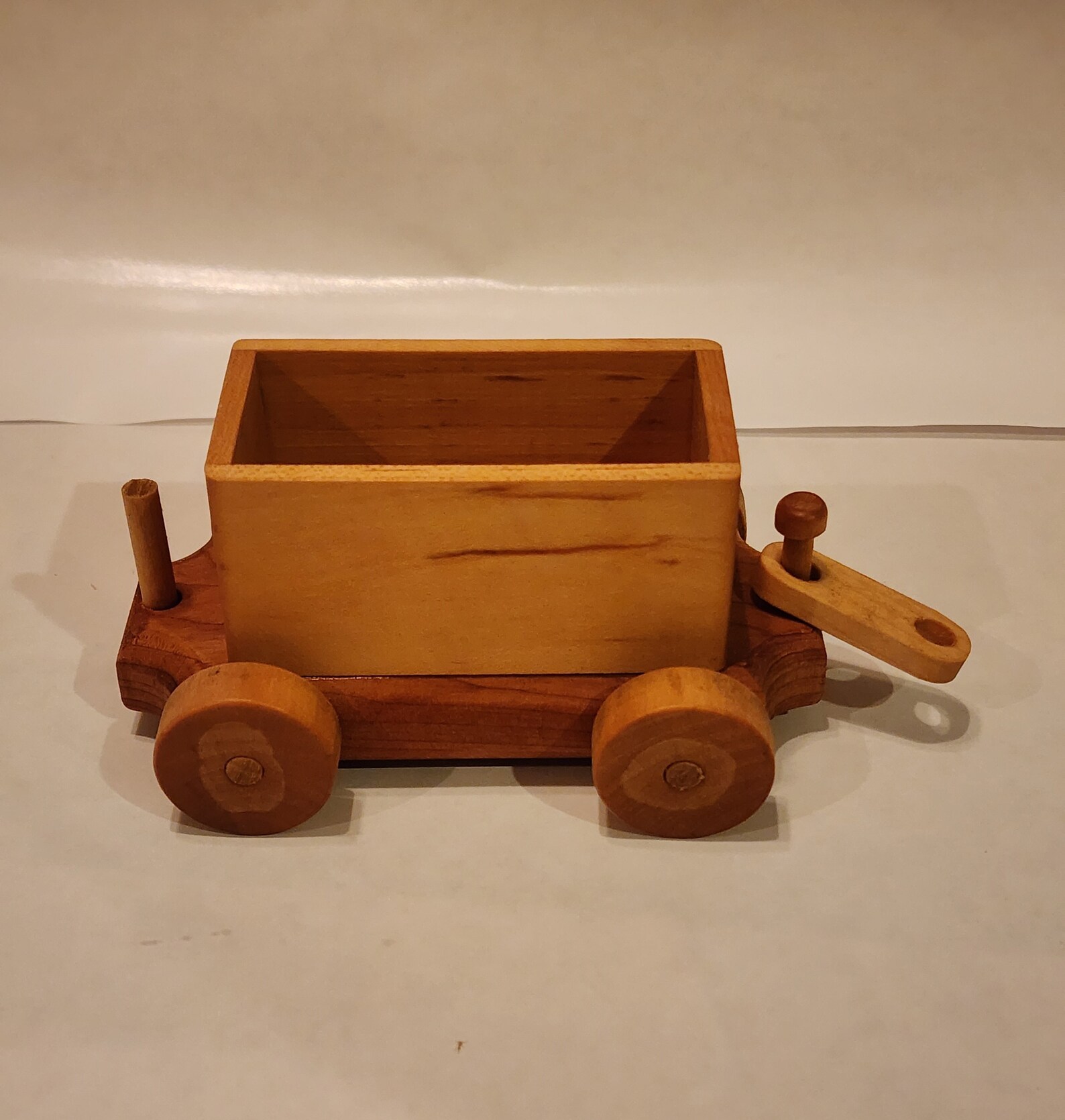 Hand Made Wooden Animal Train Set - Etsy
