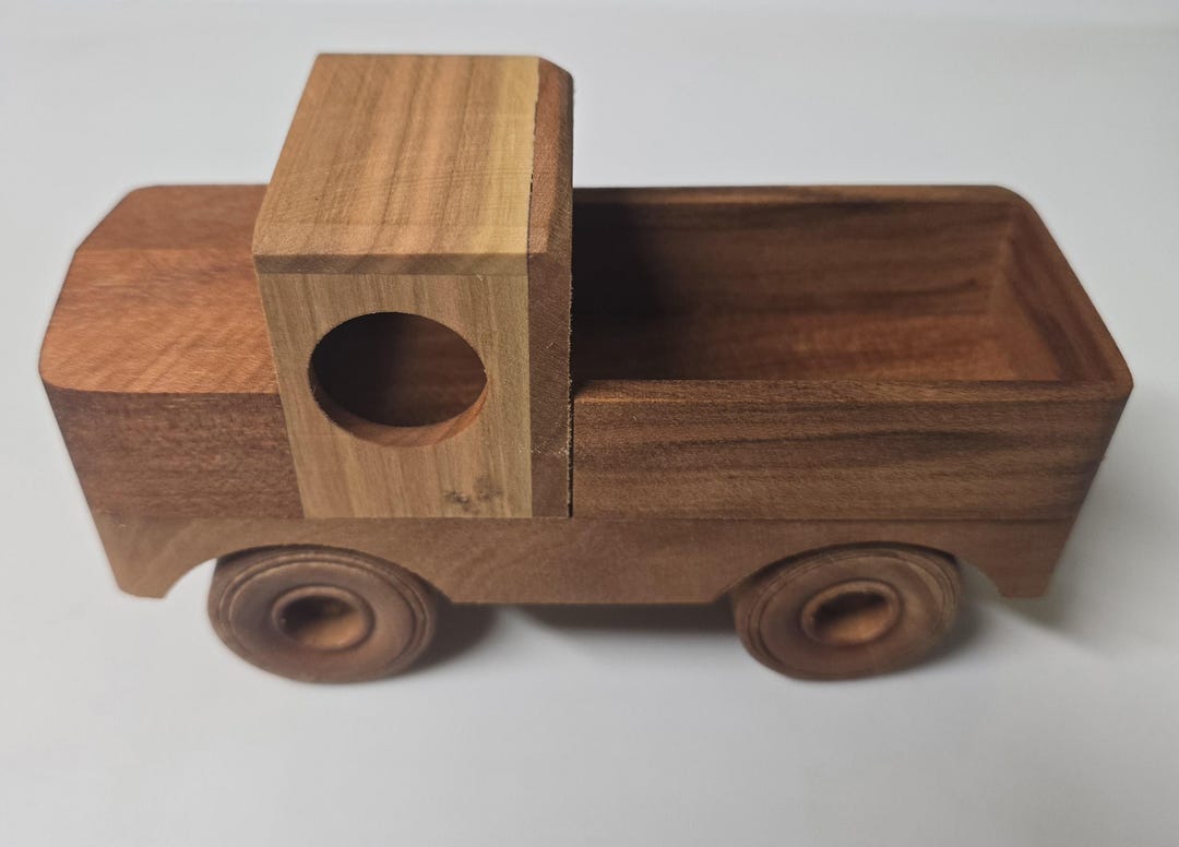 Custom Handmade Wooden Toy Truck - Etsy
