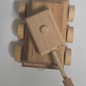 Custom Handmade Wooden Toy Tank - Etsy