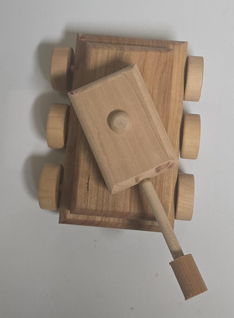 Custom Handmade Wooden Toy Tank - Etsy