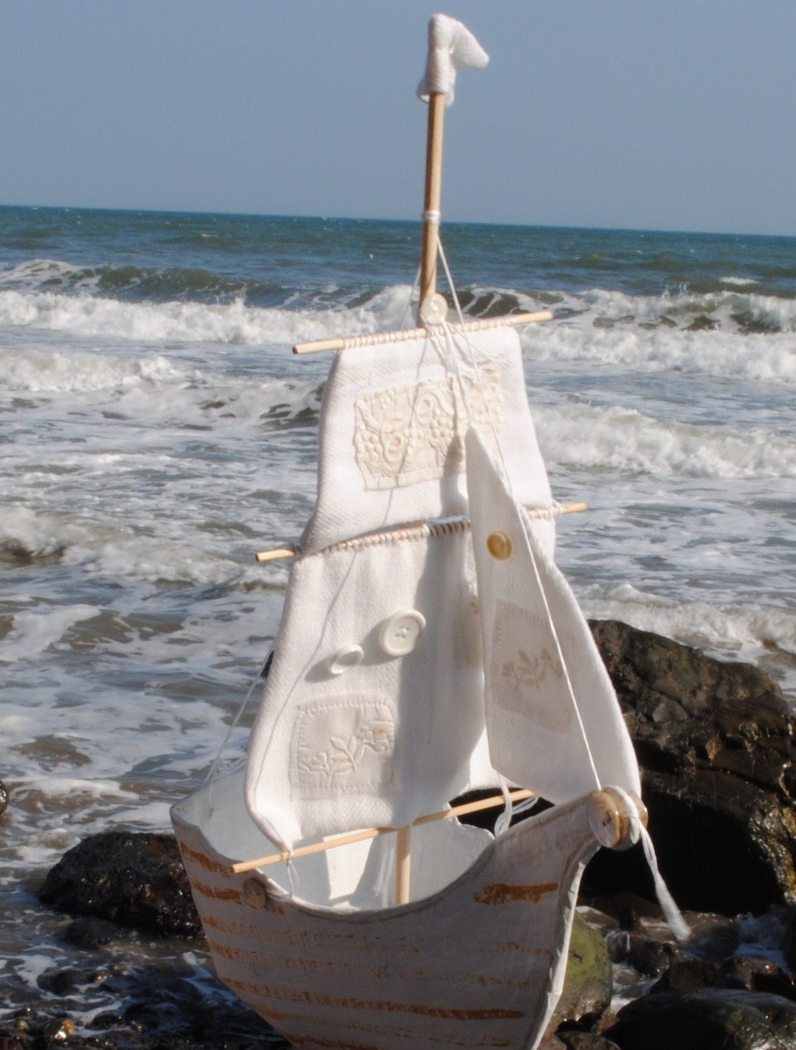 Handmade Large Ship, Decorative Ship Model, "sea Dragon" Handcrafted ...