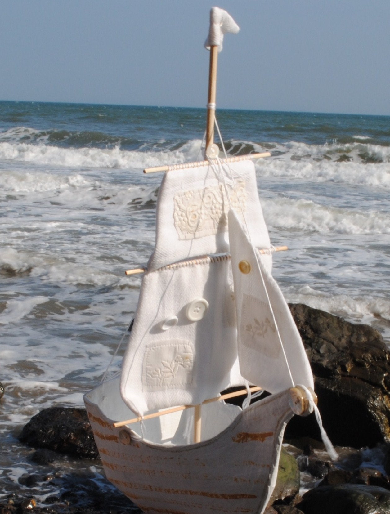 Handmade Large Ship, Decorative Ship Model, "sea Dragon" Handcrafted ...