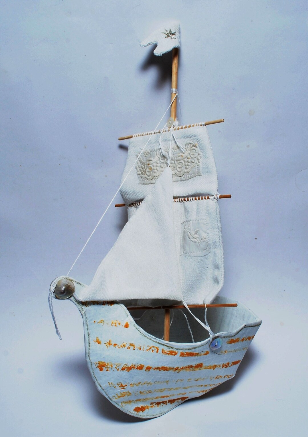 Handmade Large Ship, Decorative Ship Model, "sea Dragon" Handcrafted ...