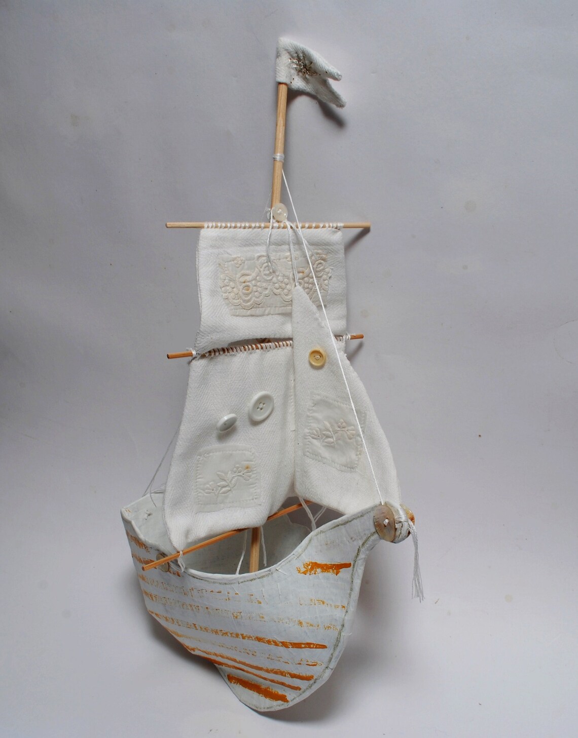 Handmade Large Ship, Decorative Ship Model, "sea Dragon" Handcrafted ...