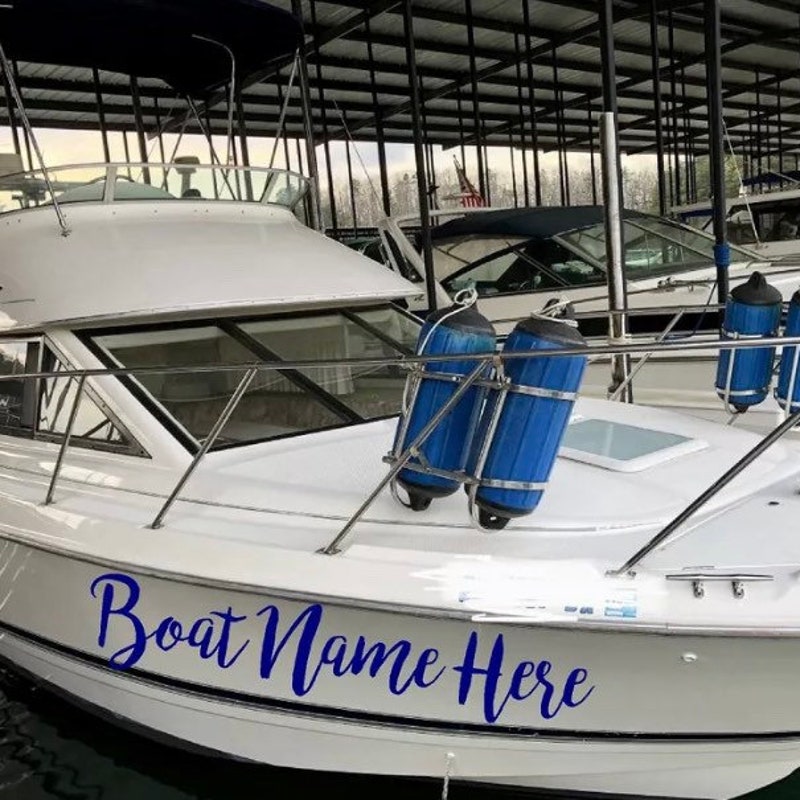 Boat Wall Decal - Etsy