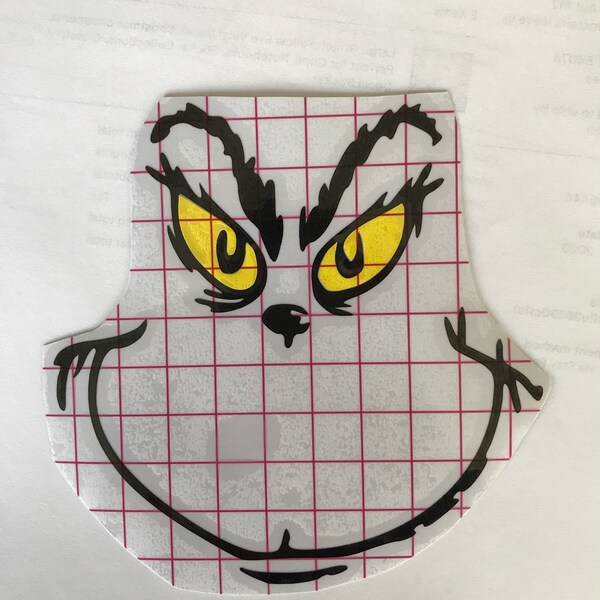 Grinch Face - Etsy