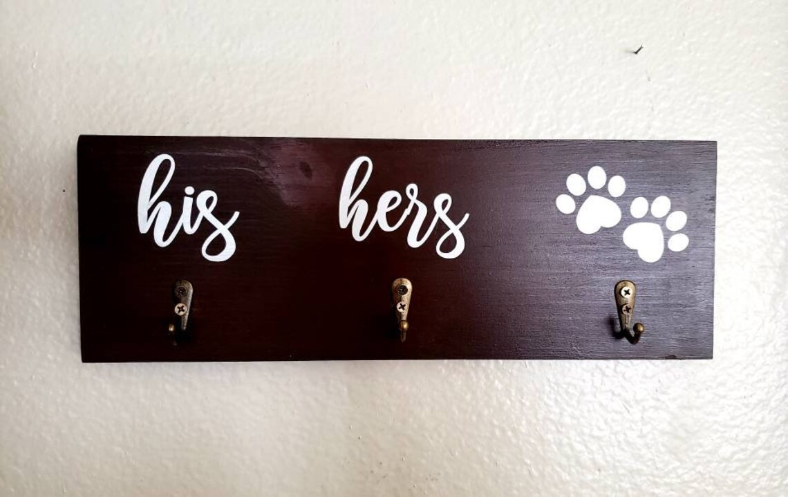 Key Hanger, Dog Leash Holder, Entryway Organizer, Christmas Gift, Gift ...