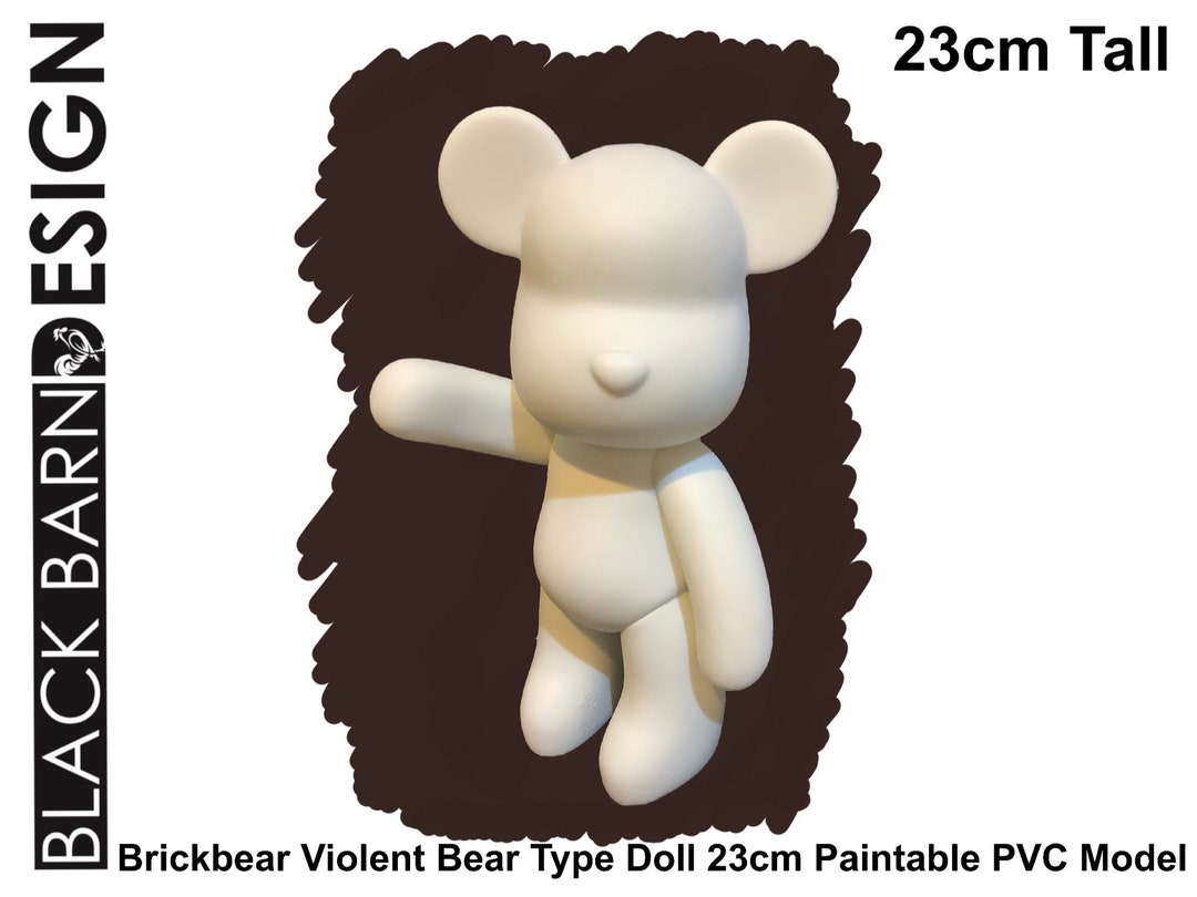 Brickbear Violent Type Posable Model 23cm Tall Doll Paintable PVC ...