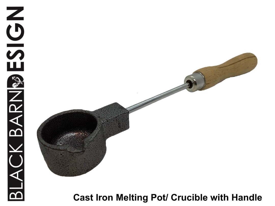 Cast Iron Metal Melting Crucible/ Pot for Metal Casting (gold, Silver ...