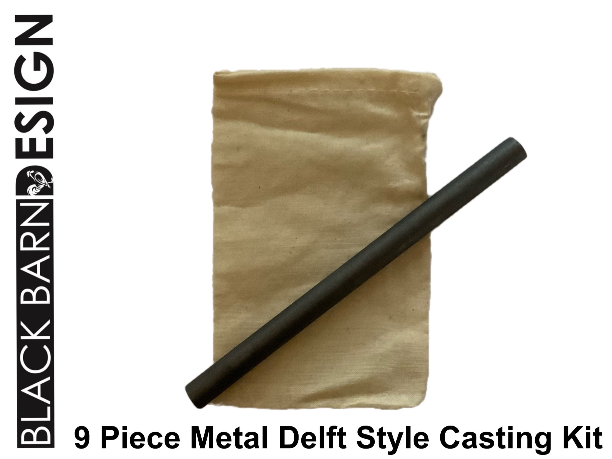 9 Piece Delft Style Sand Casting Bundle for Casting Gold Silver Bronze ...