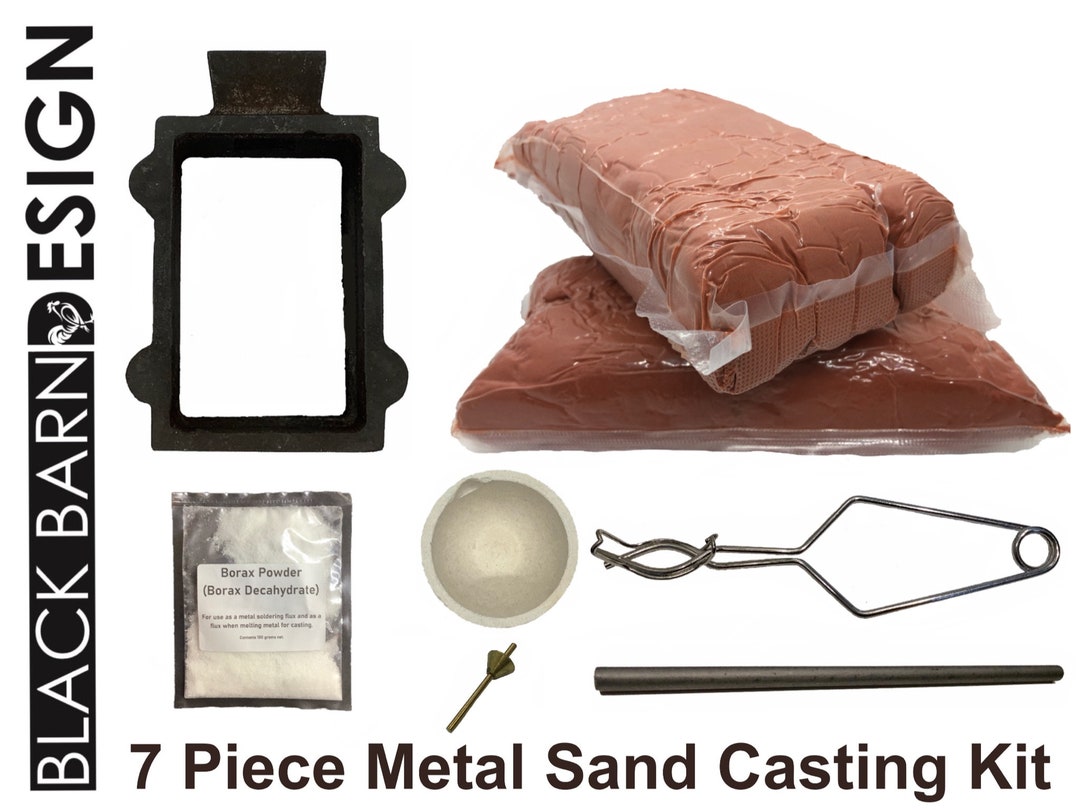 7 Piece Sand Casting Bundle for Metal Casting (delft Style) Gold Silver ...