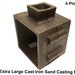 Sand Casting Kit 5 Kg & Extra Large Flask for Metal Casting Gold Silver ...