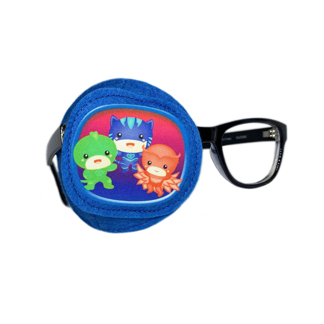 Pediatric Eye Patch for Glasses/ Reusable Occlusion Patch for Kids ...