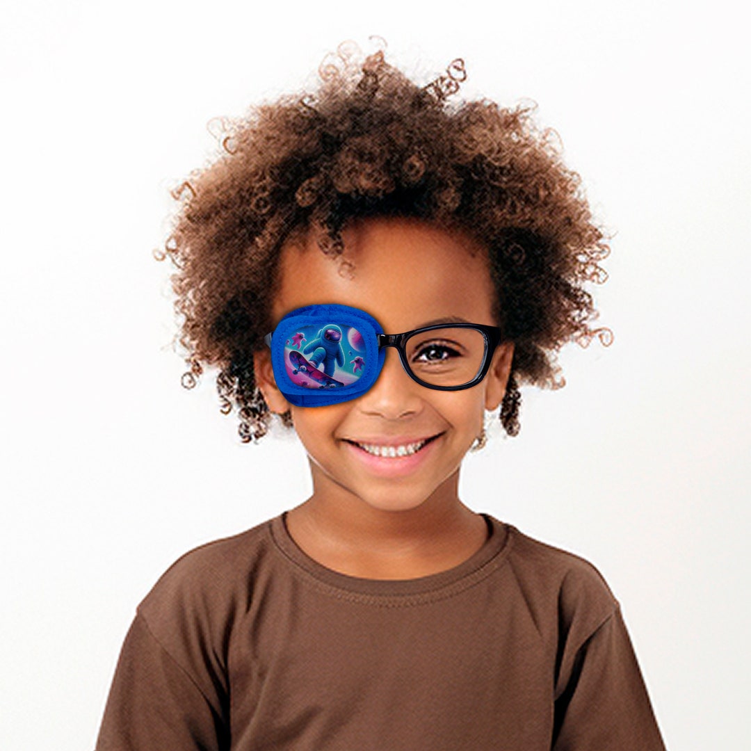 Kids Reusable Full Coverage Eye Patch – Soft Gentle Patch for Lazy Eye ...