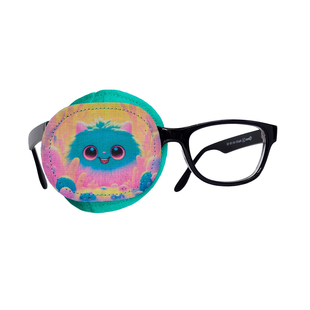 Reusable Full Coverage Kids Eye Patch for Lazy Eye Treatment, Amblyopia ...
