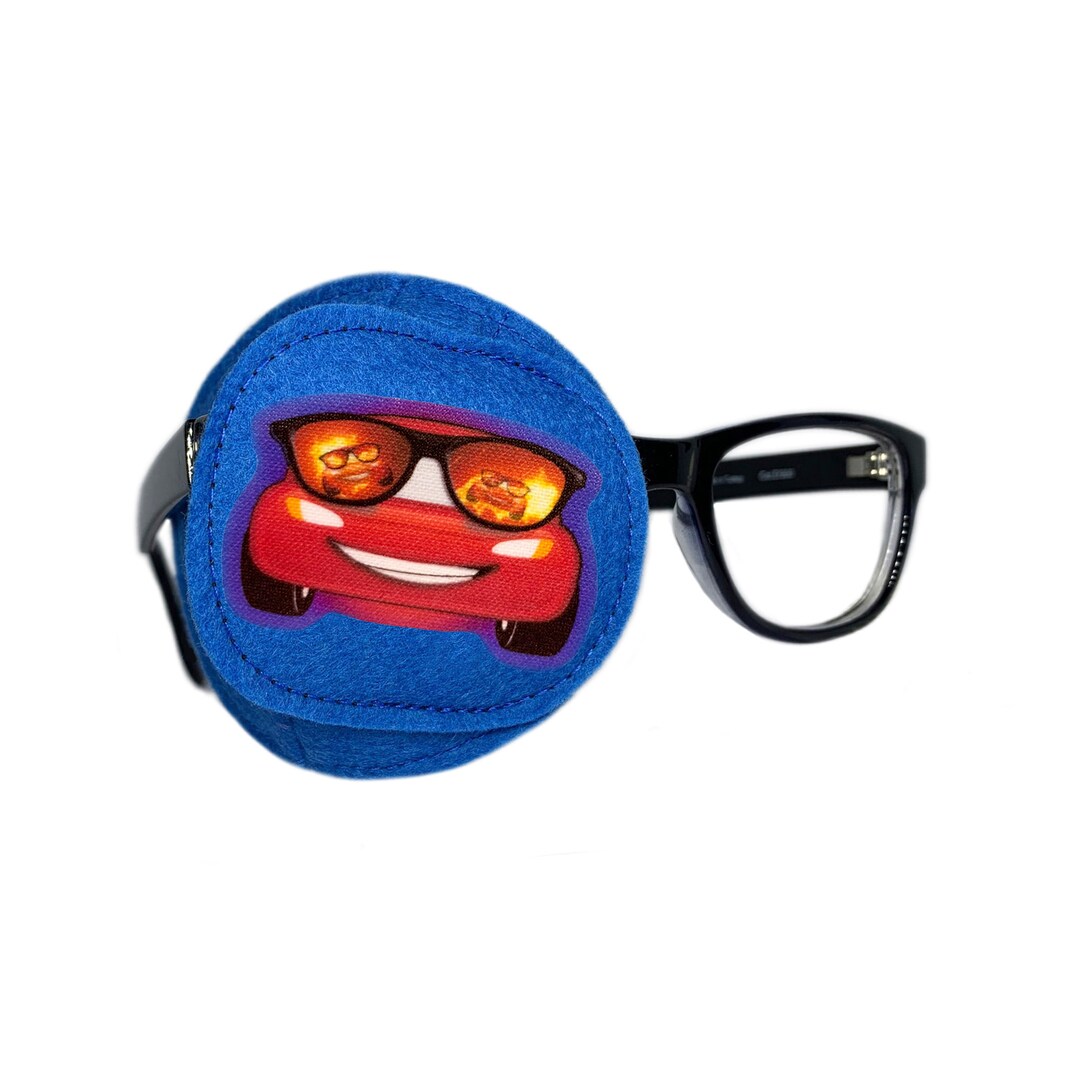 Full Coverage Kids Eye Patch for Glasses Reusable Occlusion Patch Lazy ...