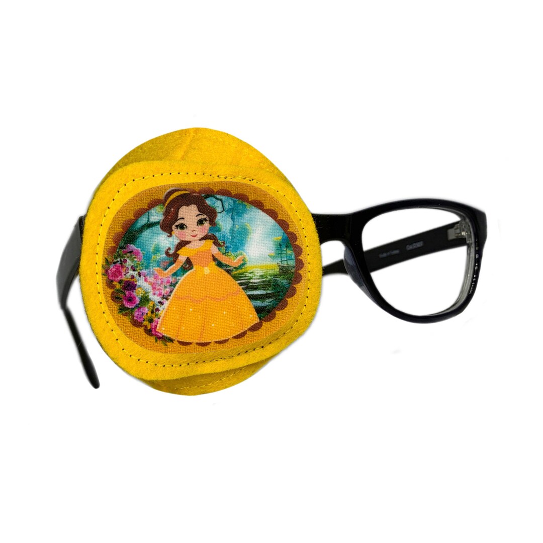 Full Coverage Kids Eye Patch/ Comfortable Girl Eye Patch for Glasses ...