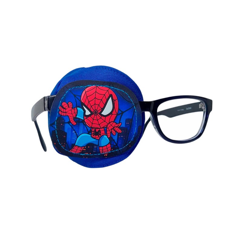 Full Coverage Cotton Eye Patch for Glasses – Soft, Reusable, Breathable ...