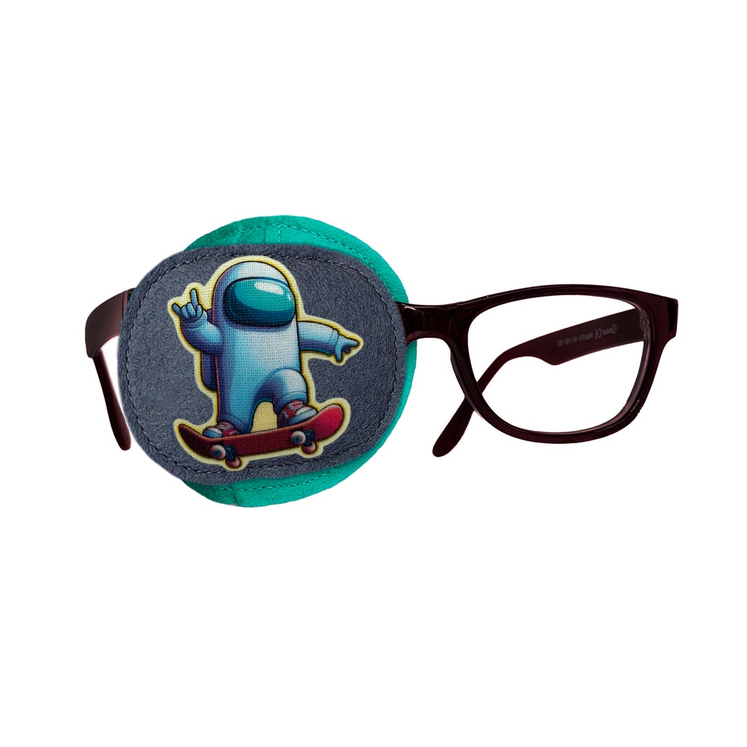 Reusable Full Coverage Kids Eye Patch for Lazy Eye Treatment, Amblyopia ...