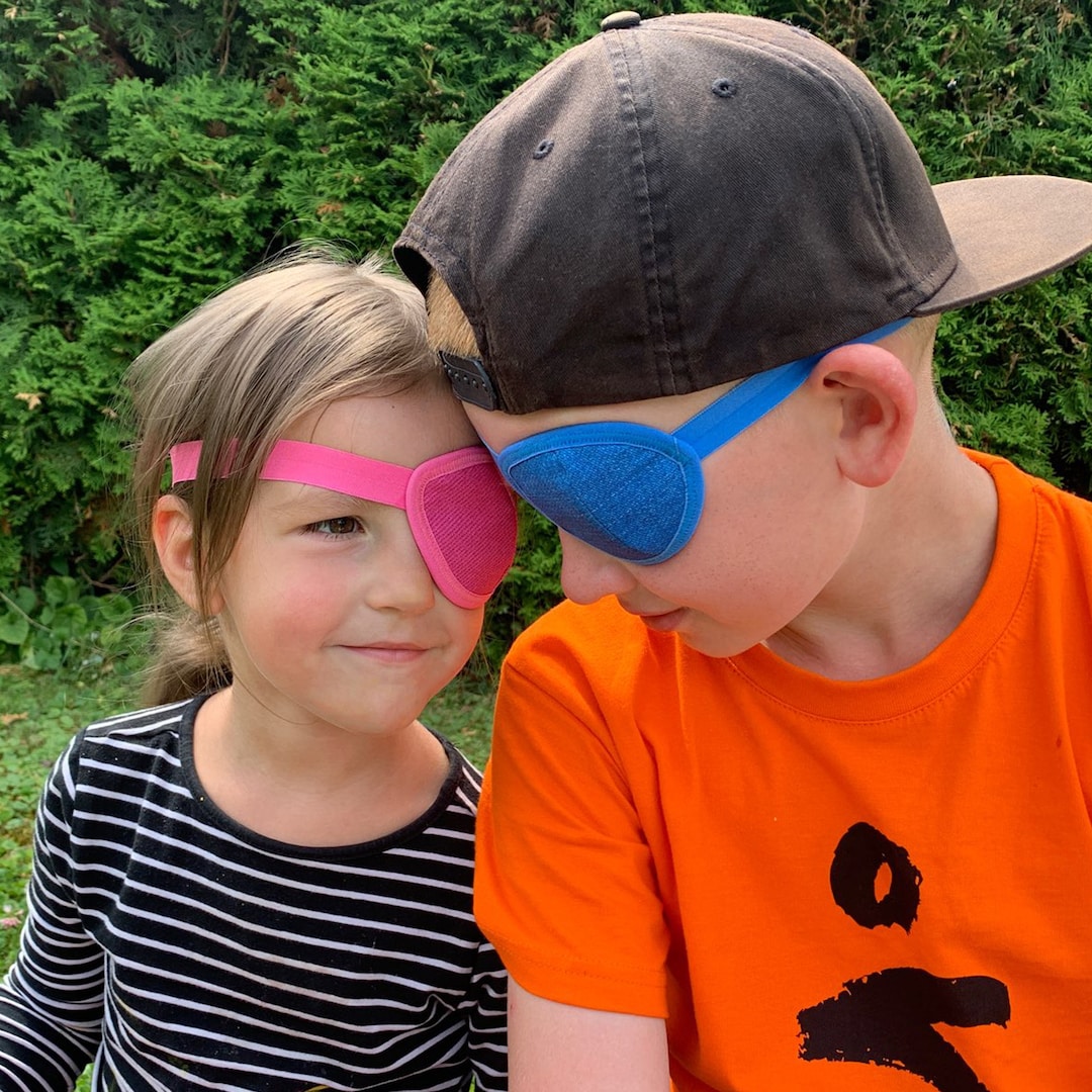 Eye Patch With or Without Glasses/ Pirate Eye Patch/ for the Treatment ...