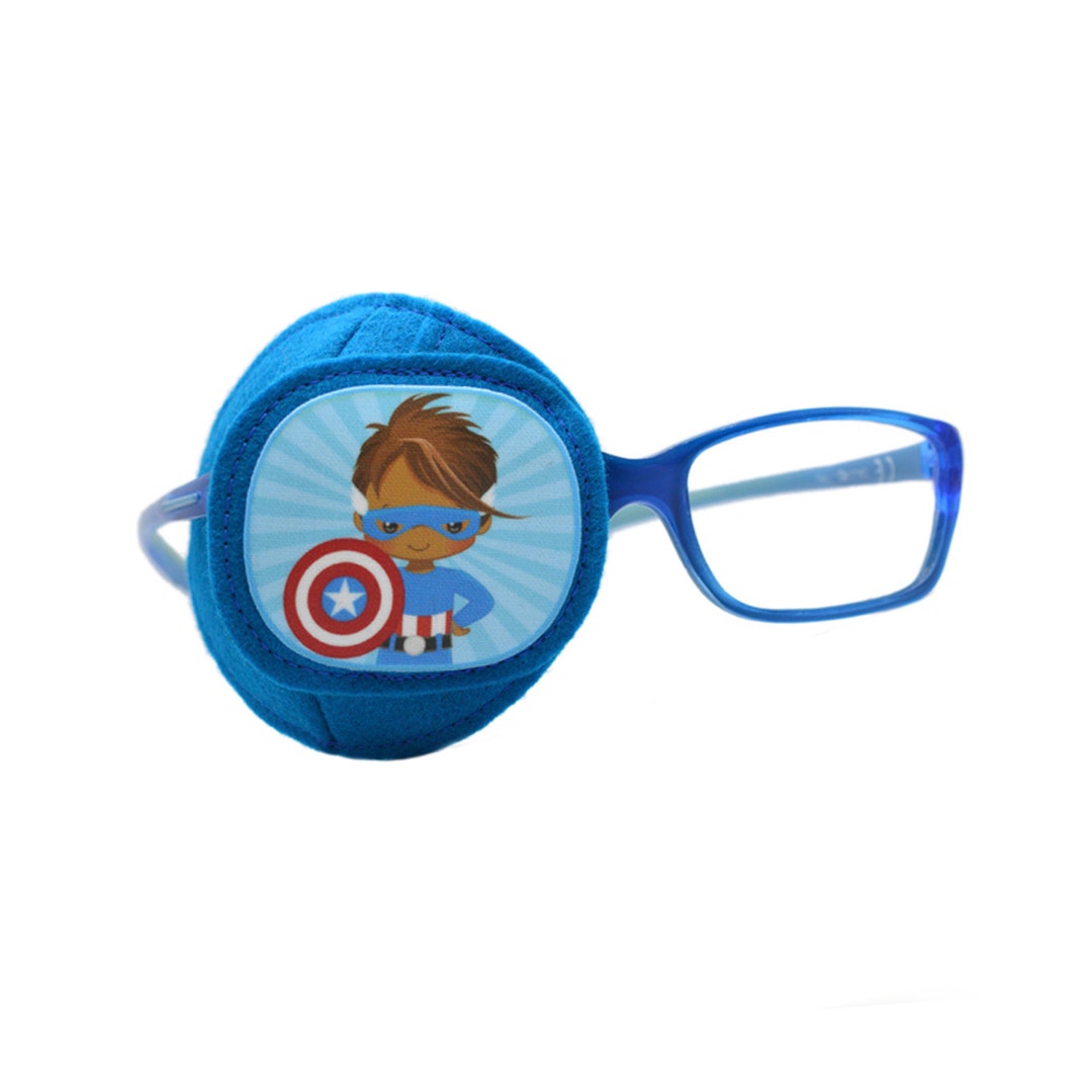 Fully Obscured Eye Patch for Kids/ Breathable, Reusable Eye Patch for ...