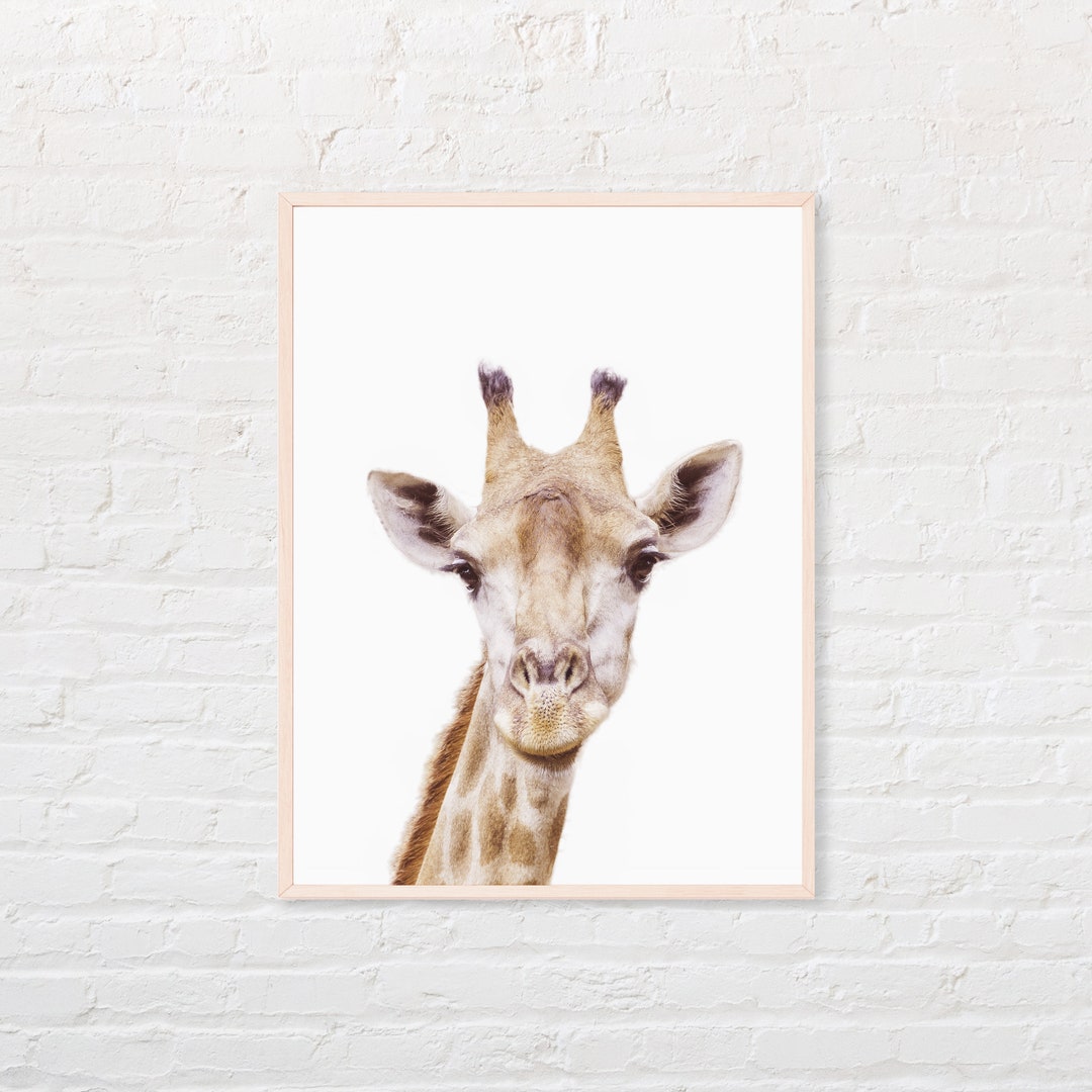 Giraffe Print - Nursery Wall Art - Printable Wall Art - Digital ...