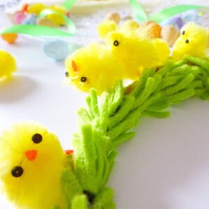 Spring Easter Headbands With Yellow Easter Chicks for Kids or Adults ...