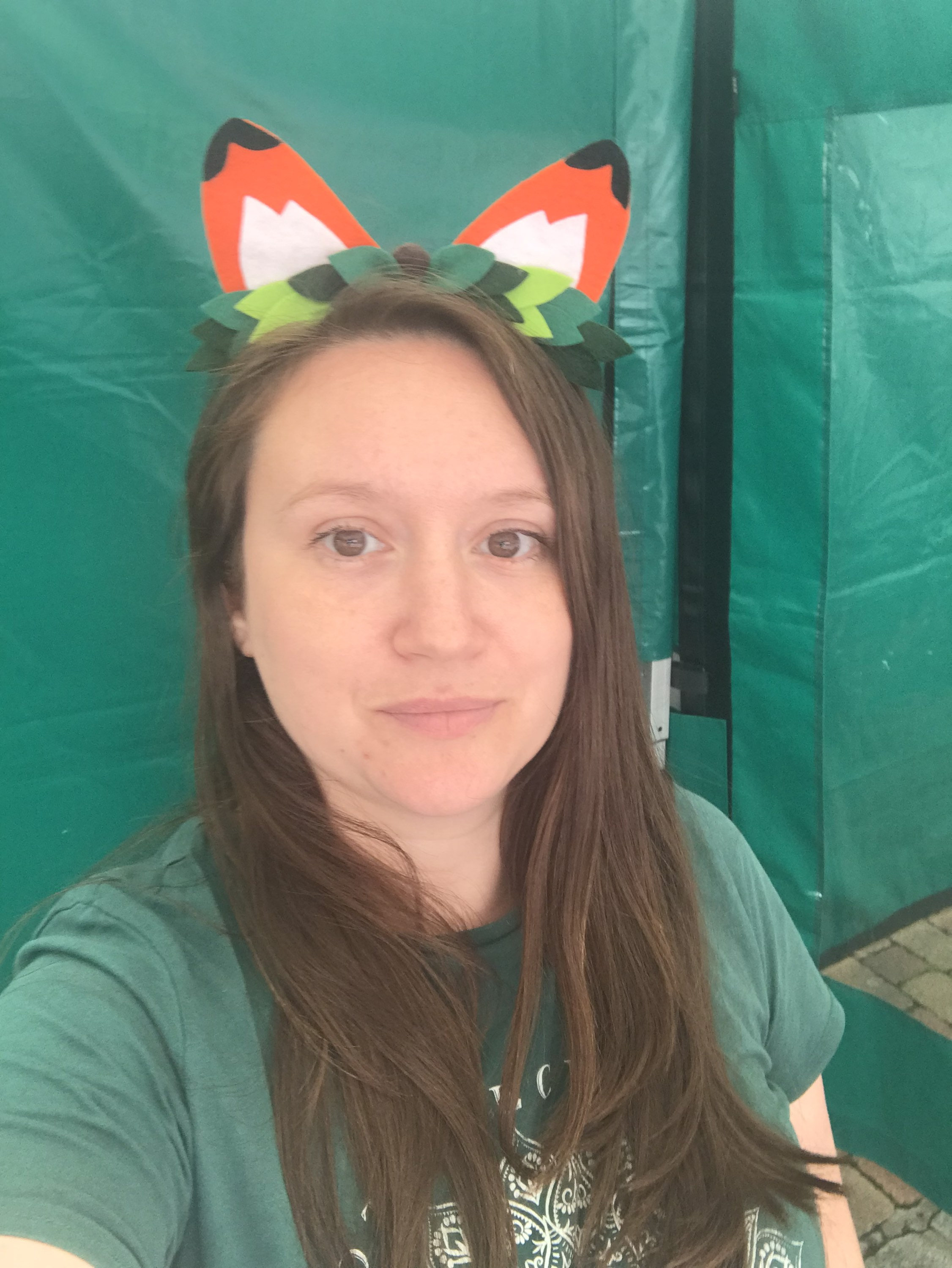 Fox Ears Headband - Fox Crown W Flowers and Ears - Animal Costume ...