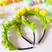 Spring Easter Headbands With Yellow Easter Chicks for Kids or Adults ...