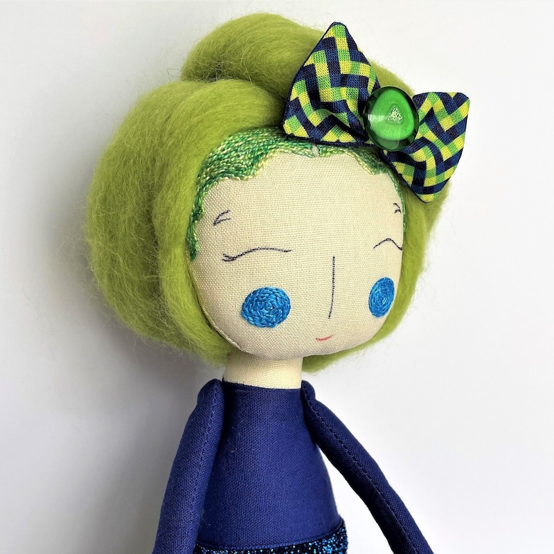 Handmade Cloth Doll - Etsy