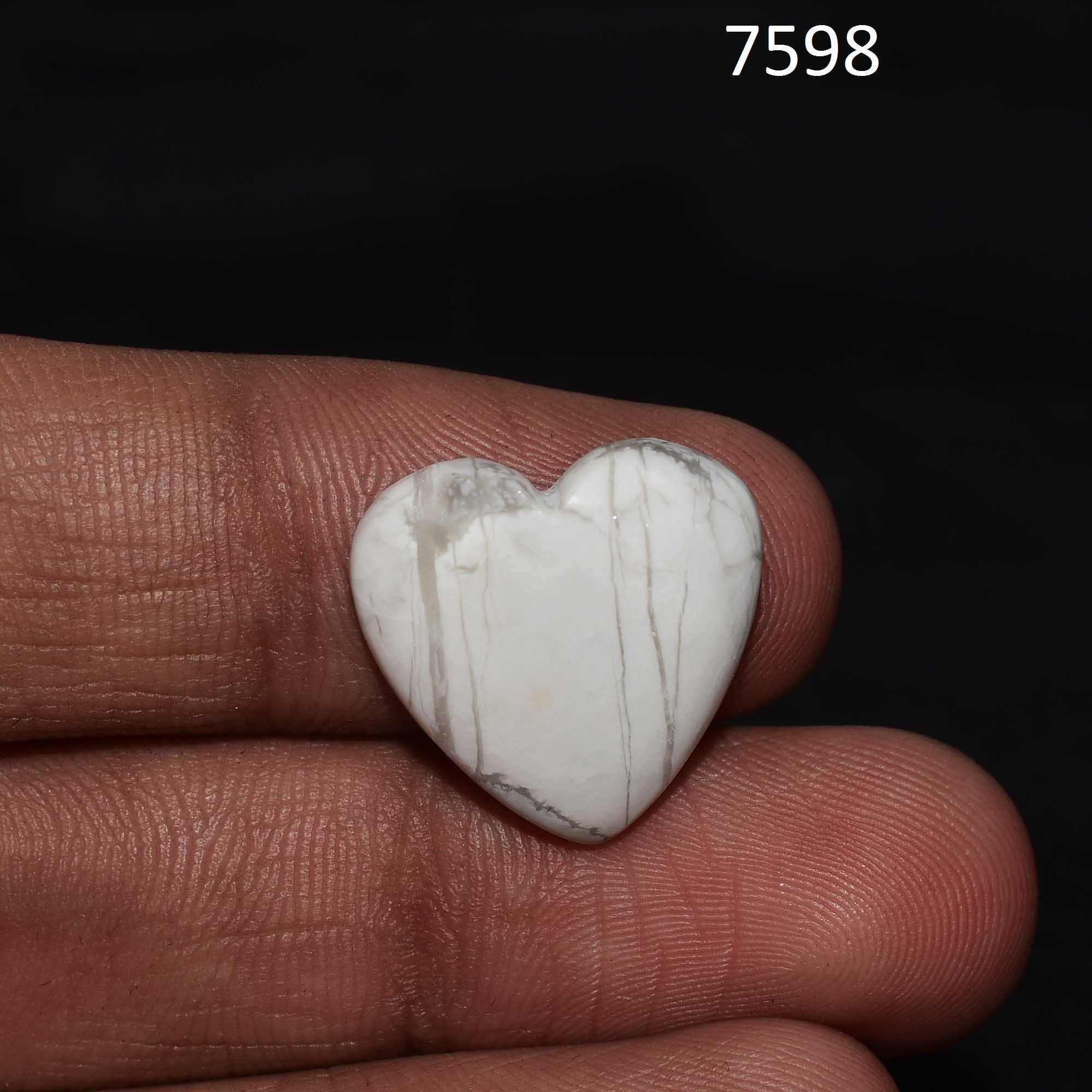 Natural White Howlite Gemstone Howlite Cabochon Howlite | Etsy