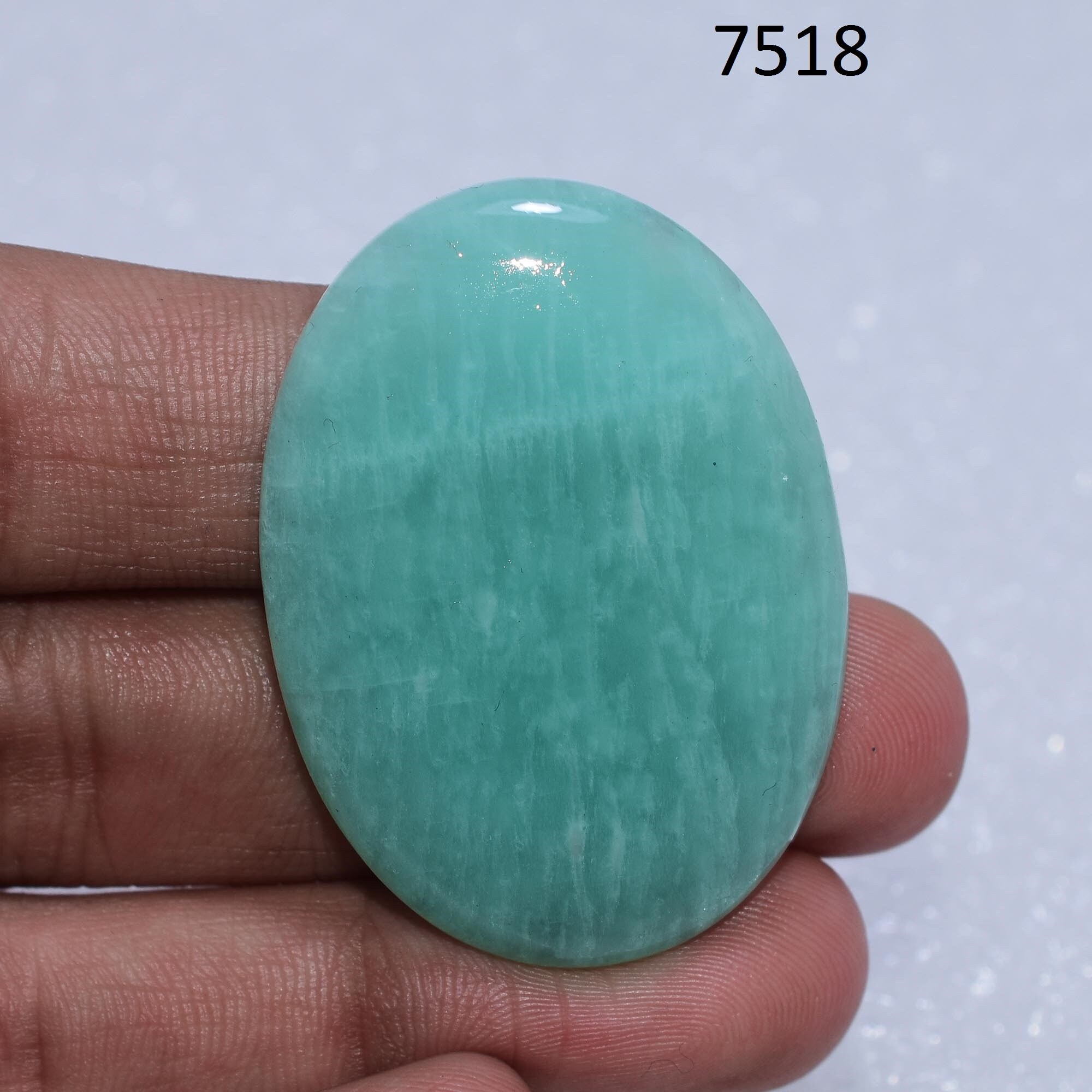Natural Aqua Amazonite Gemstone Aqua Amazonite Cabochon Aqua | Etsy