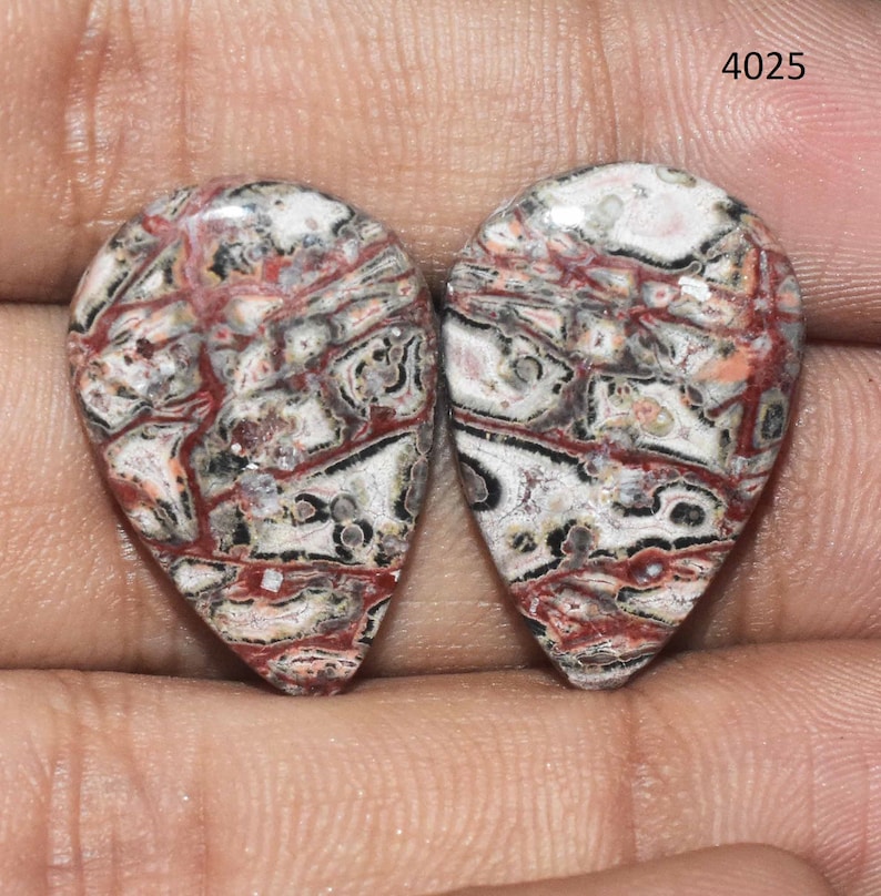 Natural Leopard Skin Jasper Gemstone Leopard Skin Jasper - Etsy