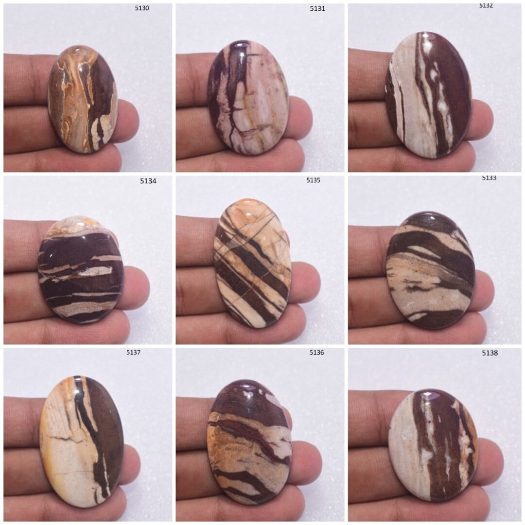 Natural Zebra Jasper Cabochon Zebra Jasper Jewelry Making - Etsy