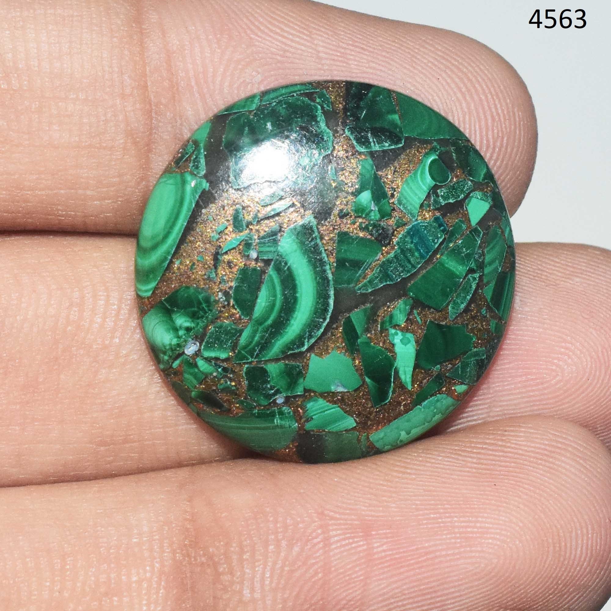 Beautiful Copper Malachite Cabochon Copper Malachite Gemstone | Etsy