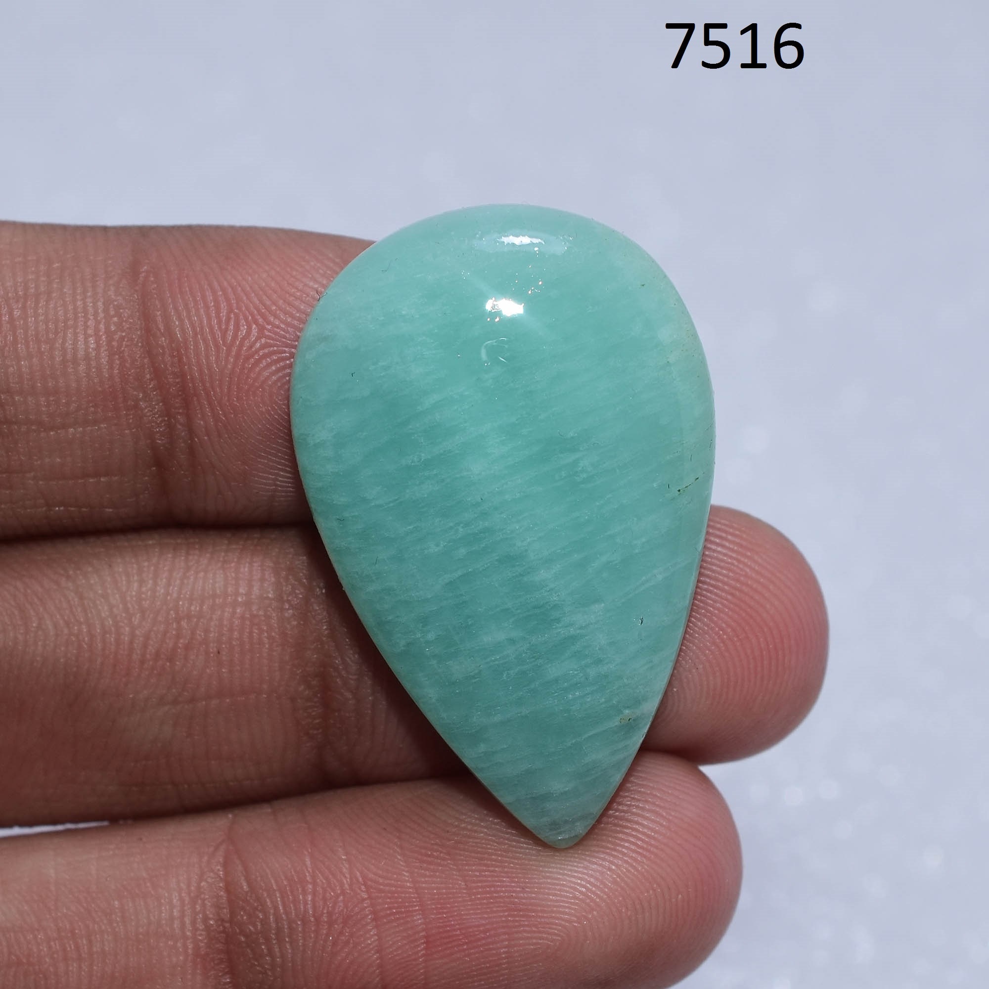 Natural Aqua Amazonite Gemstone Aqua Amazonite Cabochon Aqua | Etsy