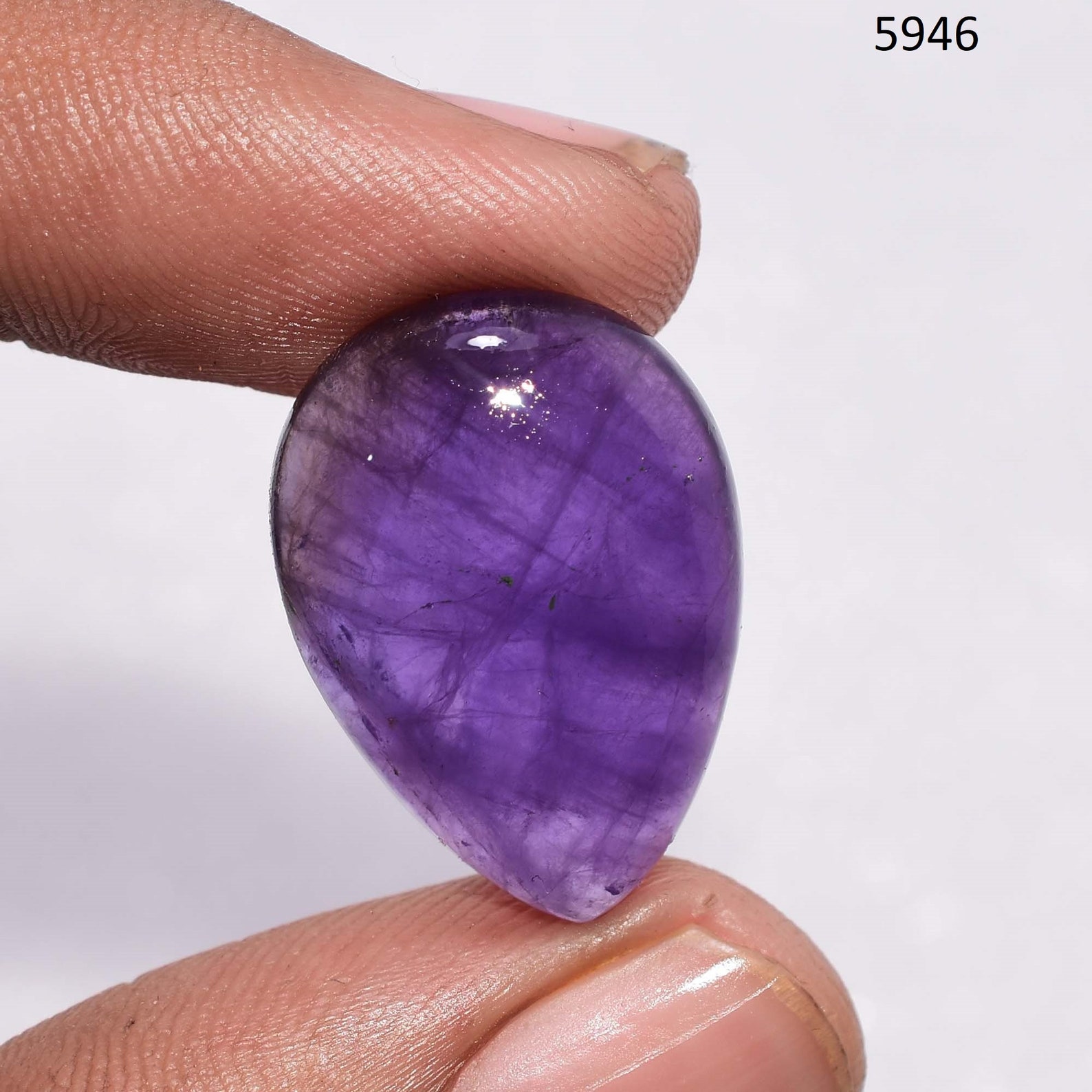 Natural amethyst Cabochon Amethyst Gemstone Cabochon | Etsy