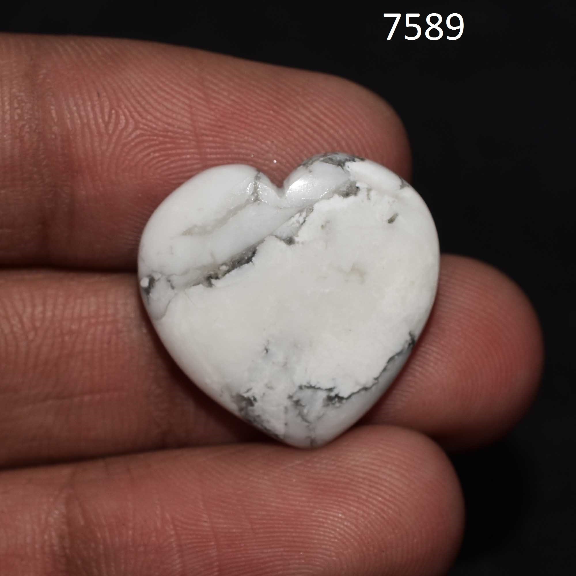 Natural White Howlite Gemstone Howlite Cabochon Howlite | Etsy