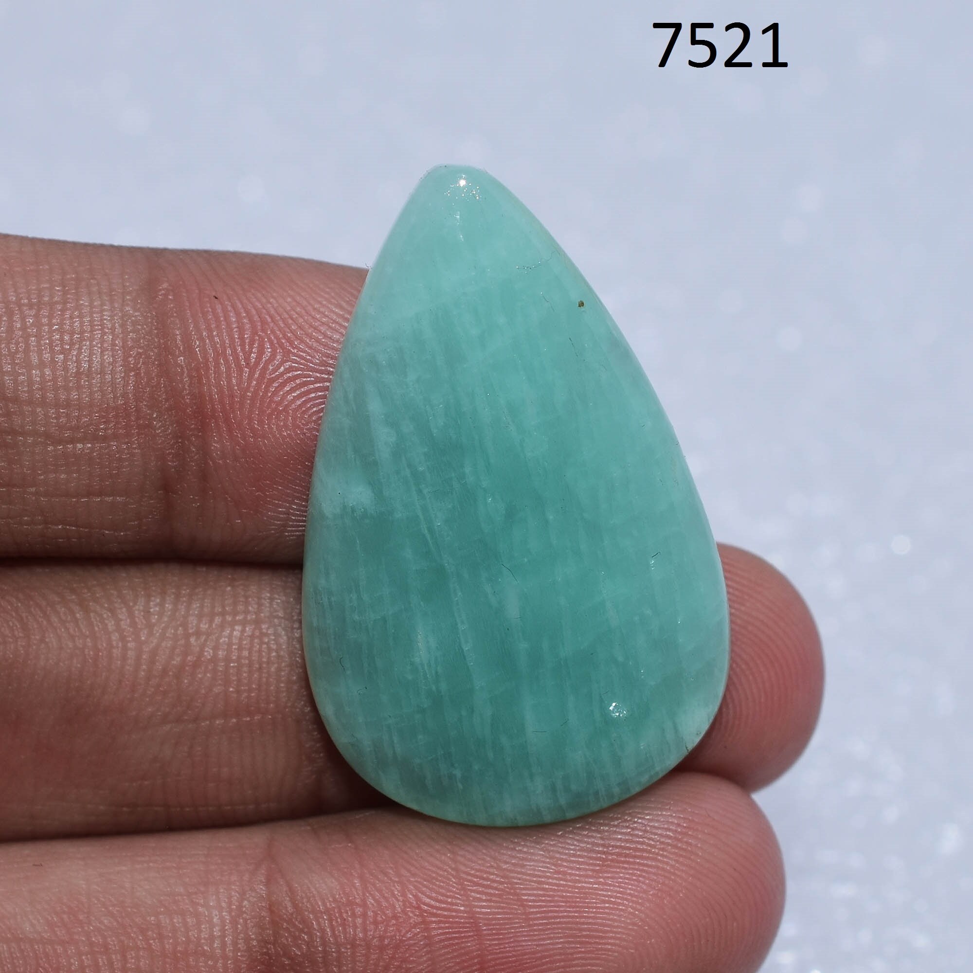 Natural Aqua Amazonite Gemstone Aqua Amazonite Cabochon Aqua | Etsy