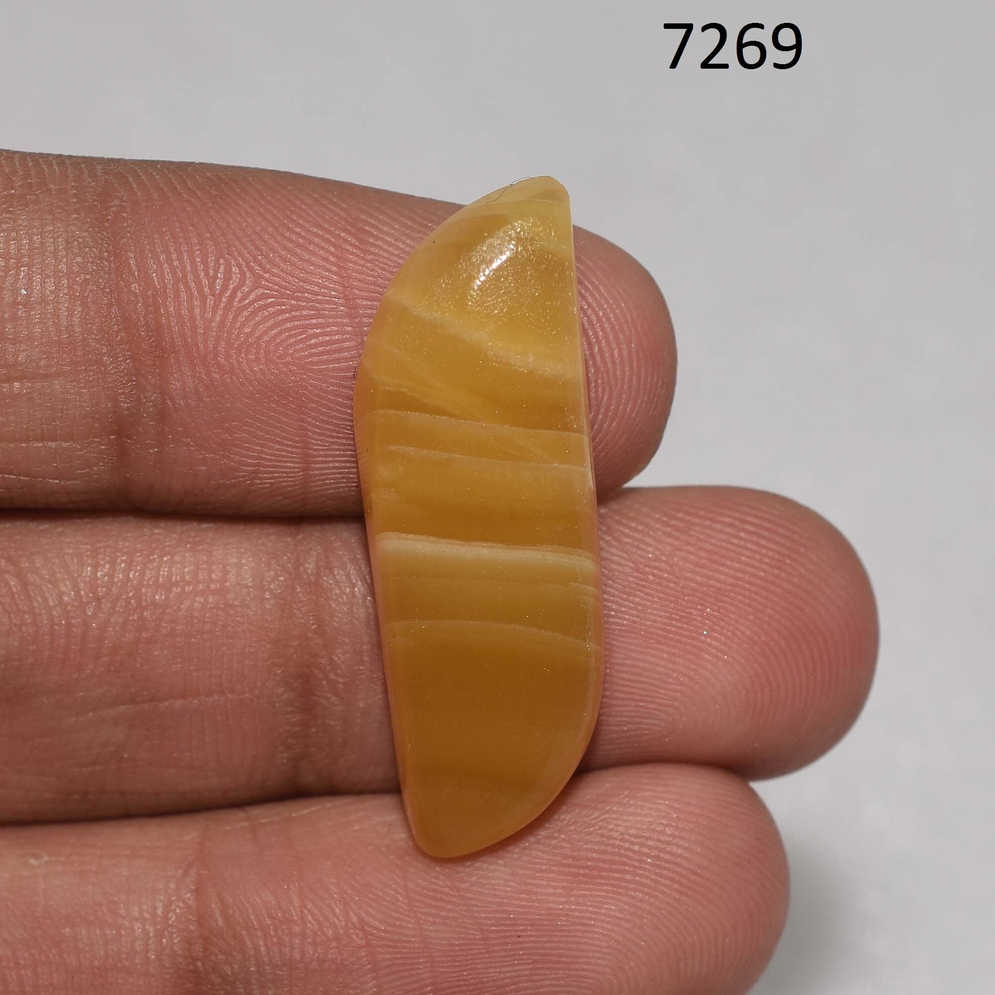 Beautiful Hand Cut Yellow Calcite Cabochon Yellow Calcite - Etsy UK