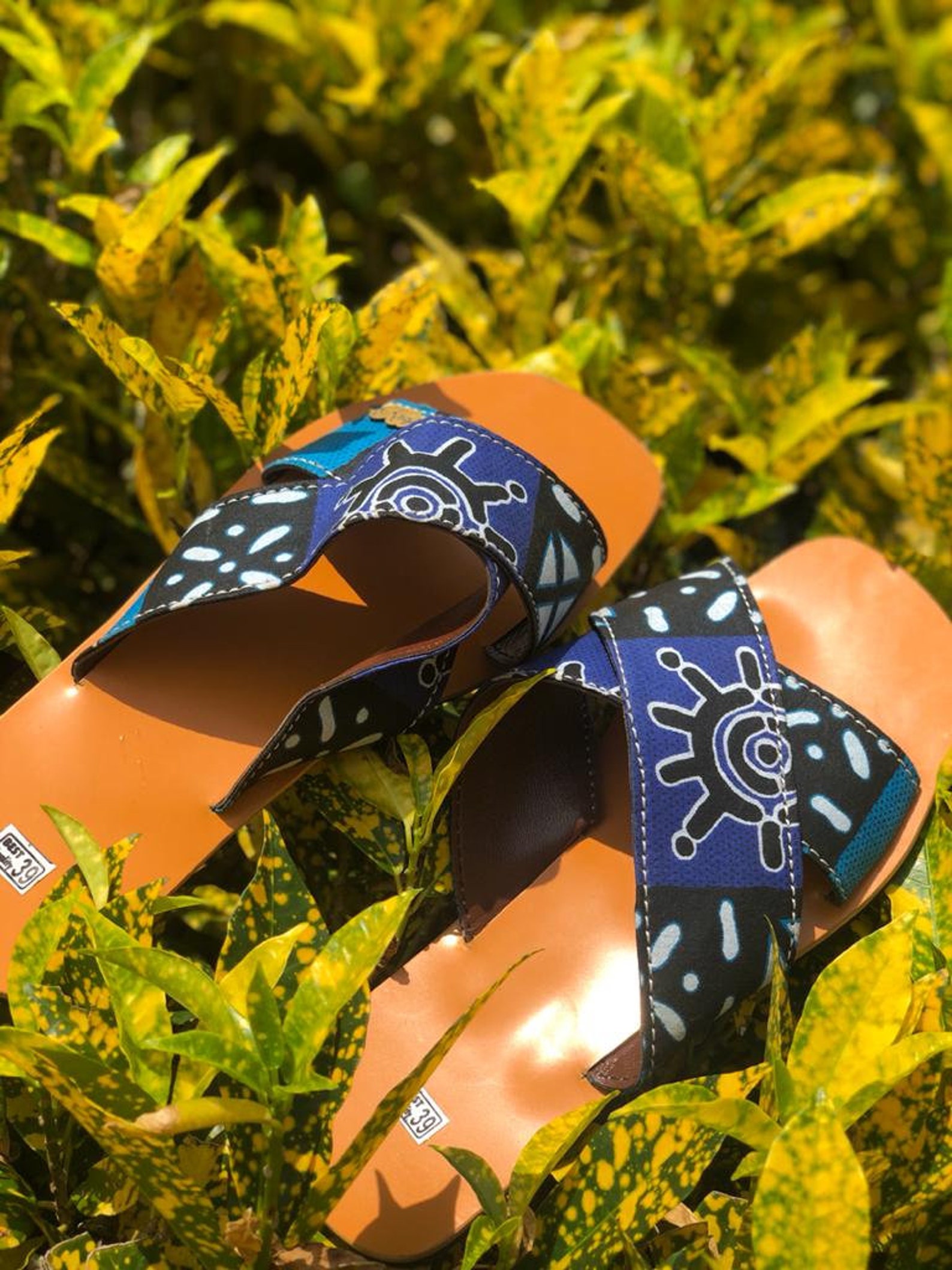 African Print Slippers ,ankara Slides, Summer Slippers - Etsy