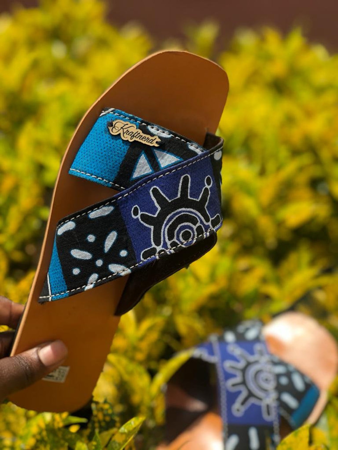 African Print Slippers ,ankara Slides, Summer Slippers - Etsy