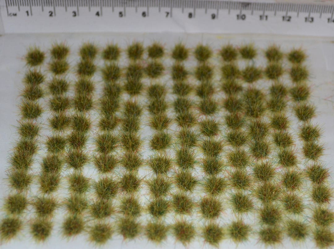 Model WILD Grass Tufts Self Adhesive - Wargames Dioramas Miniatures ...