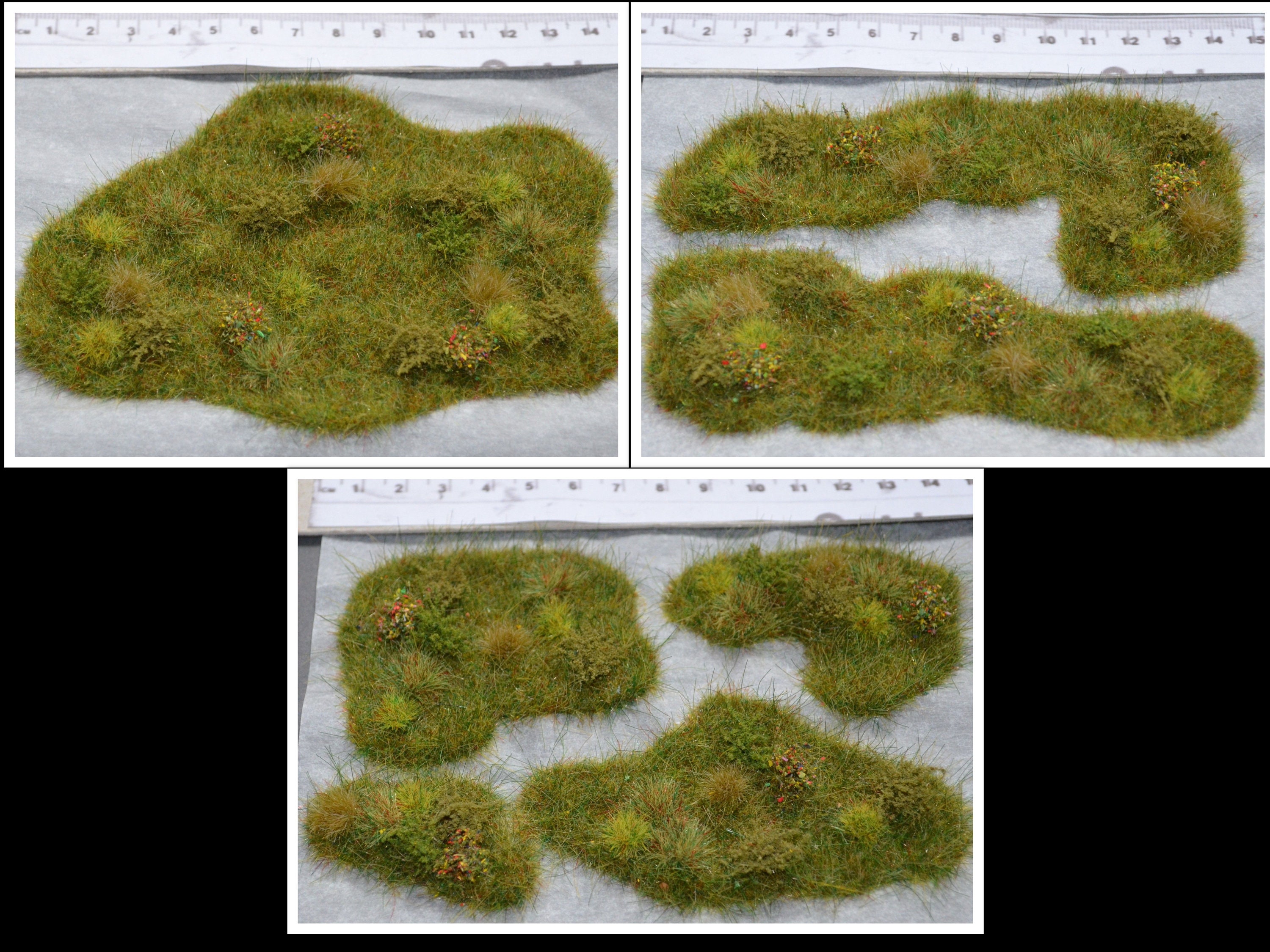Model Grass Tufts Terrain Elements Self Adhesive Wargame - Etsy UK