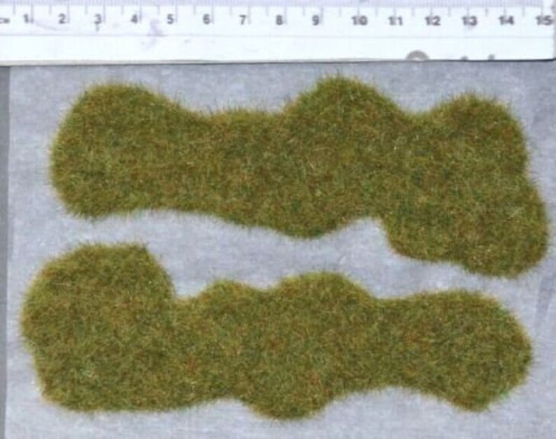 Model Grass Tufts Terrain Elements Self Adhesive - Wargame Basing Model ...