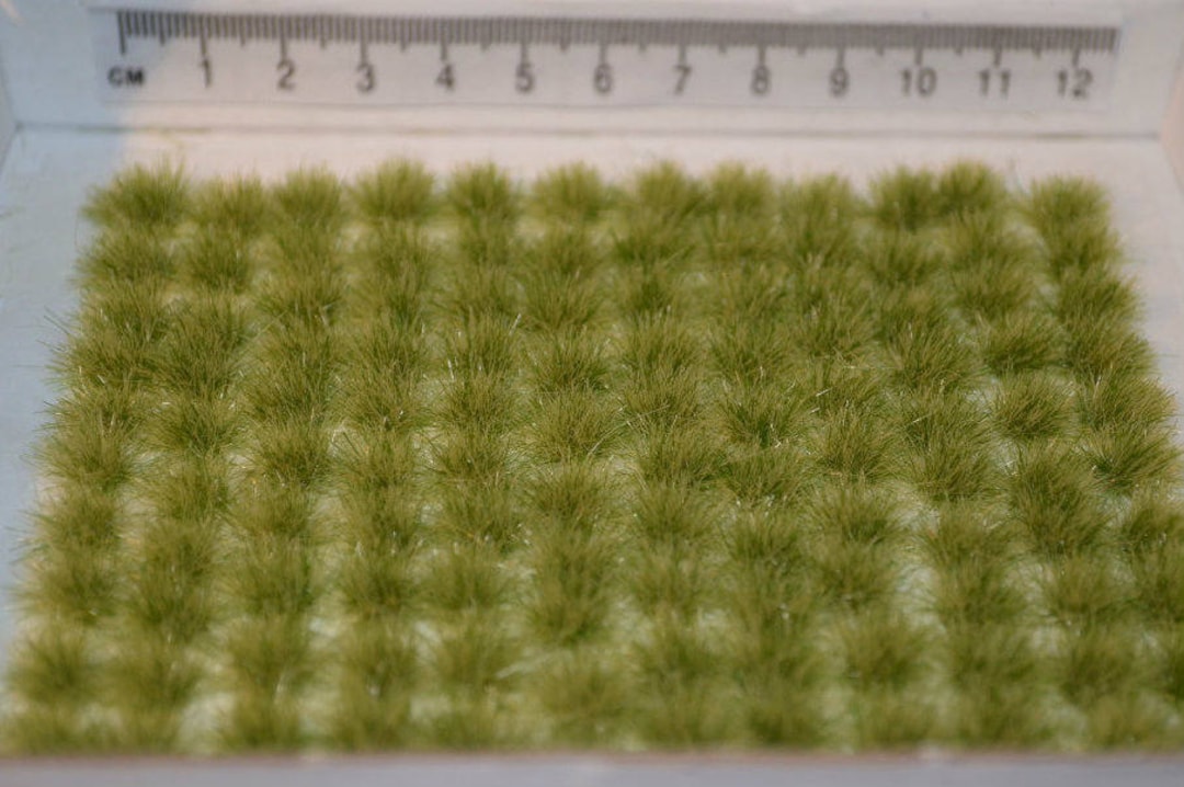 Model Grass Tufts Self Adhesive - Wargames Dioramas Miniatures Models ...