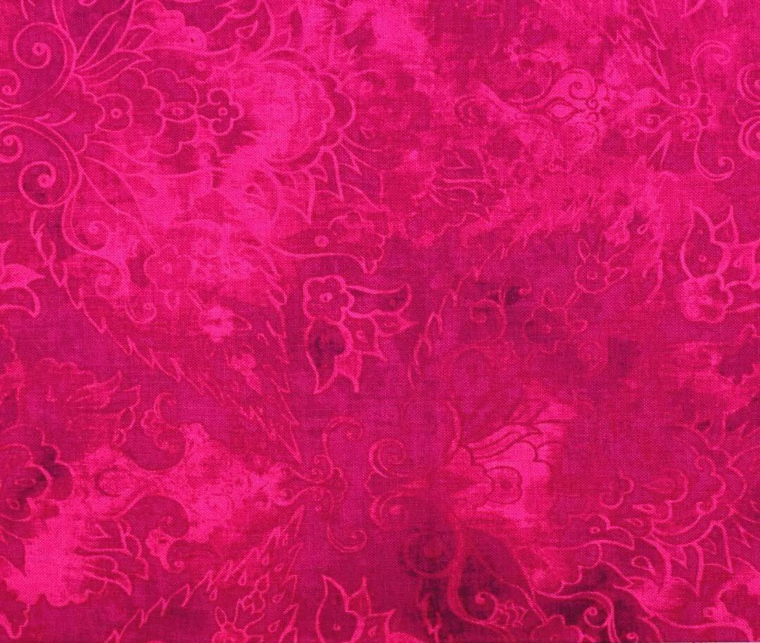 Magenta Cotton Fabric by Marcus Fabrics - Etsy