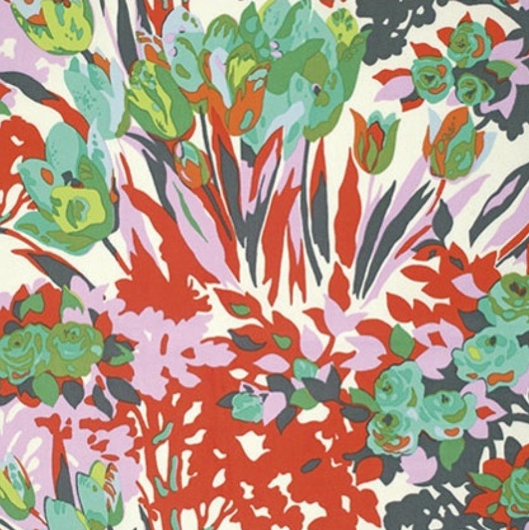 Violette by Amy Butler for Rowan - Westminster Fibers - Quilting Cotton Fabric - SAAB 014 Meadow ...