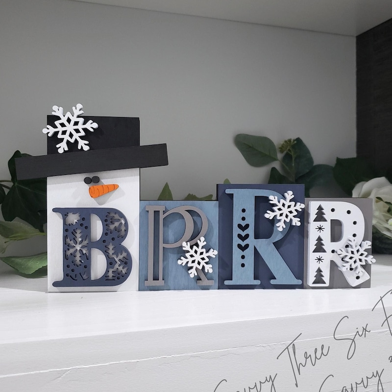 Snowman Brrr - Etsy